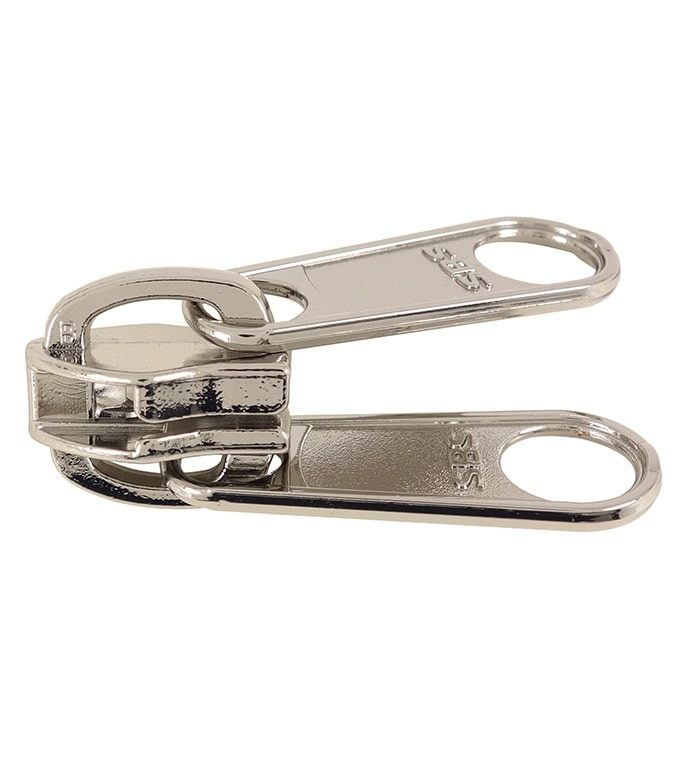 Schieber Beidseitig • Silber • 10mm Spirale